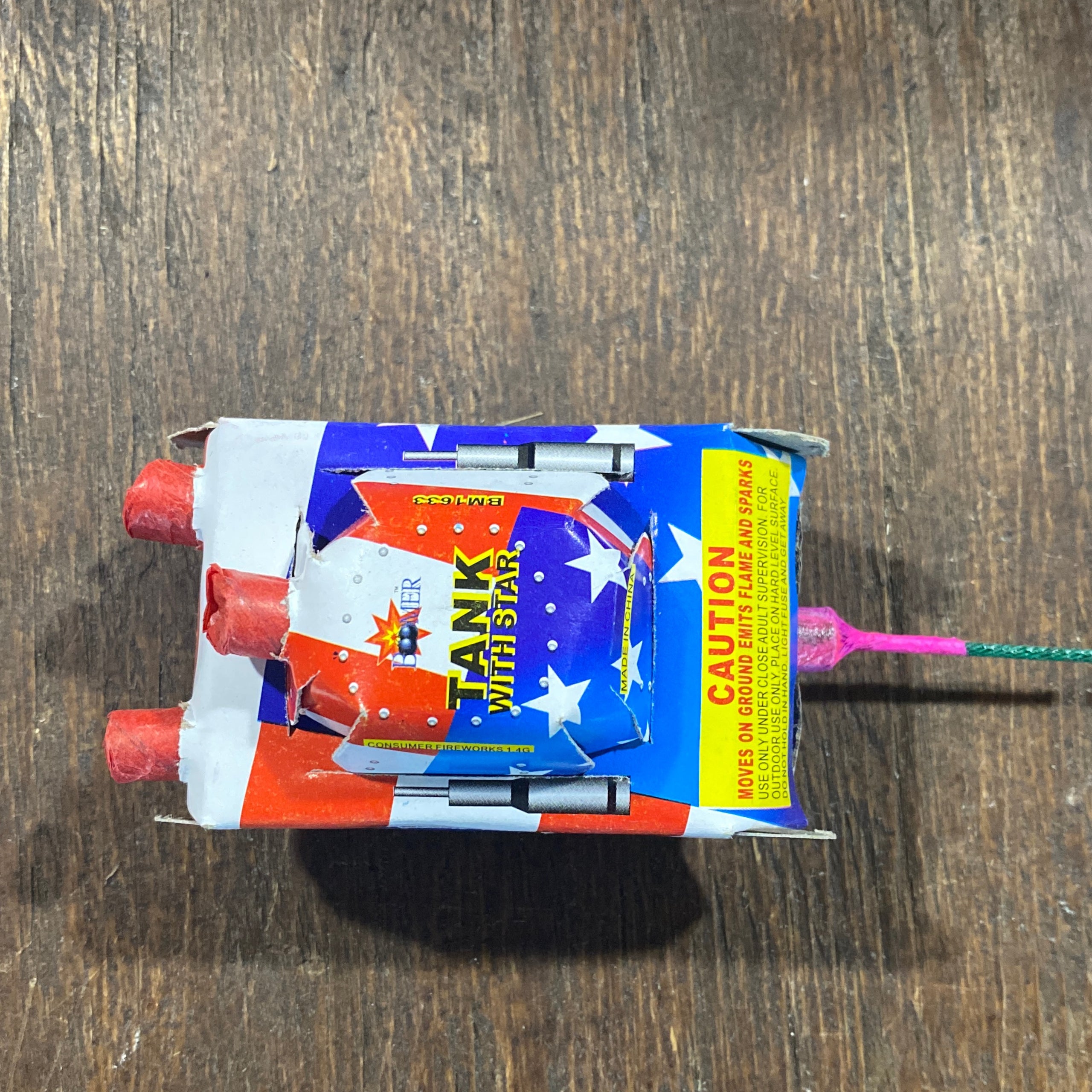 Tank With Stars | Bigg Daddy's Fireworks